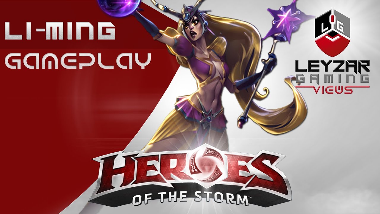 Heroes of the Storm Ranked Gameplay - Li-Ming W Build (HotS Li-Ming ...