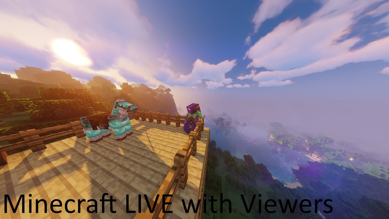 Minecraft LIVE with viewers - YouTube