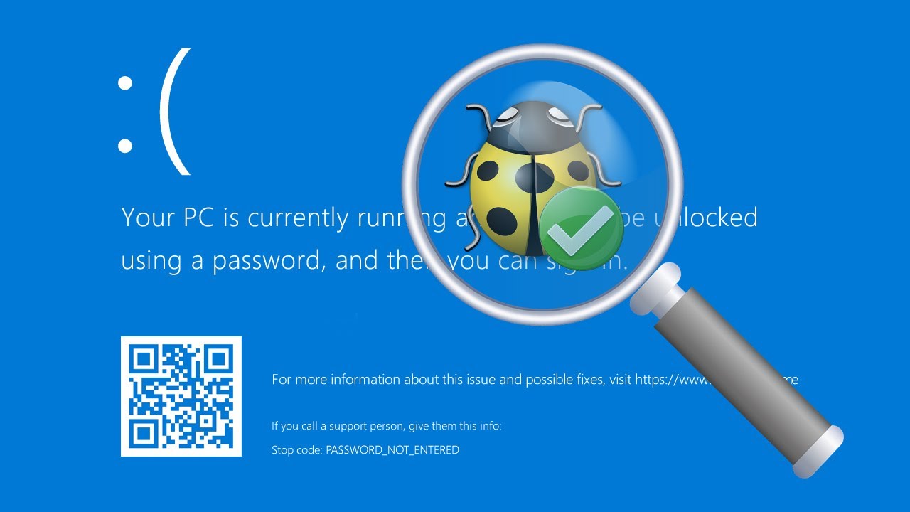 Mavi ekran hatasının sebebi nasıl bulunur - YouTube