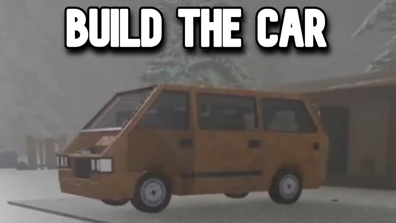 A Snowy Trip - How to Build the Car (Roblox) - YouTube