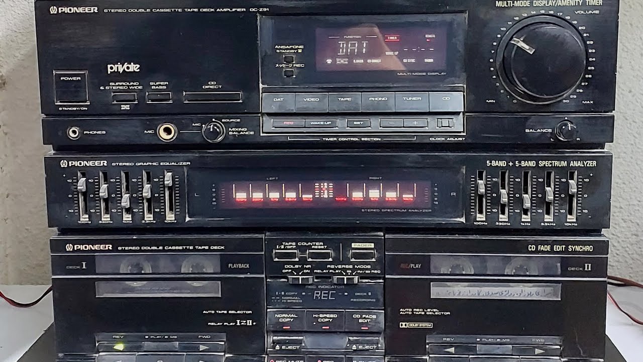 Pioneer DC-Z91 Test - YouTube