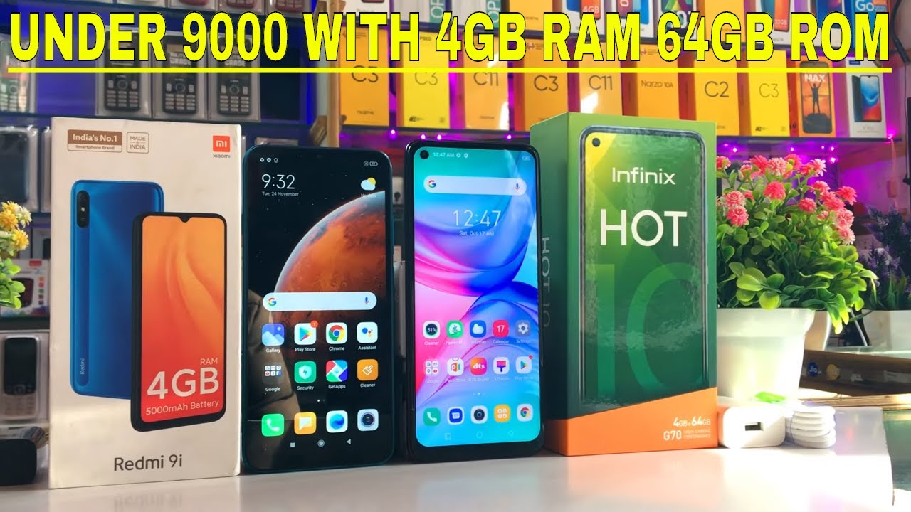 Redmi 9i Vs Infinix Hot 10 | Unboxing | Review | Comparison | Price in ...