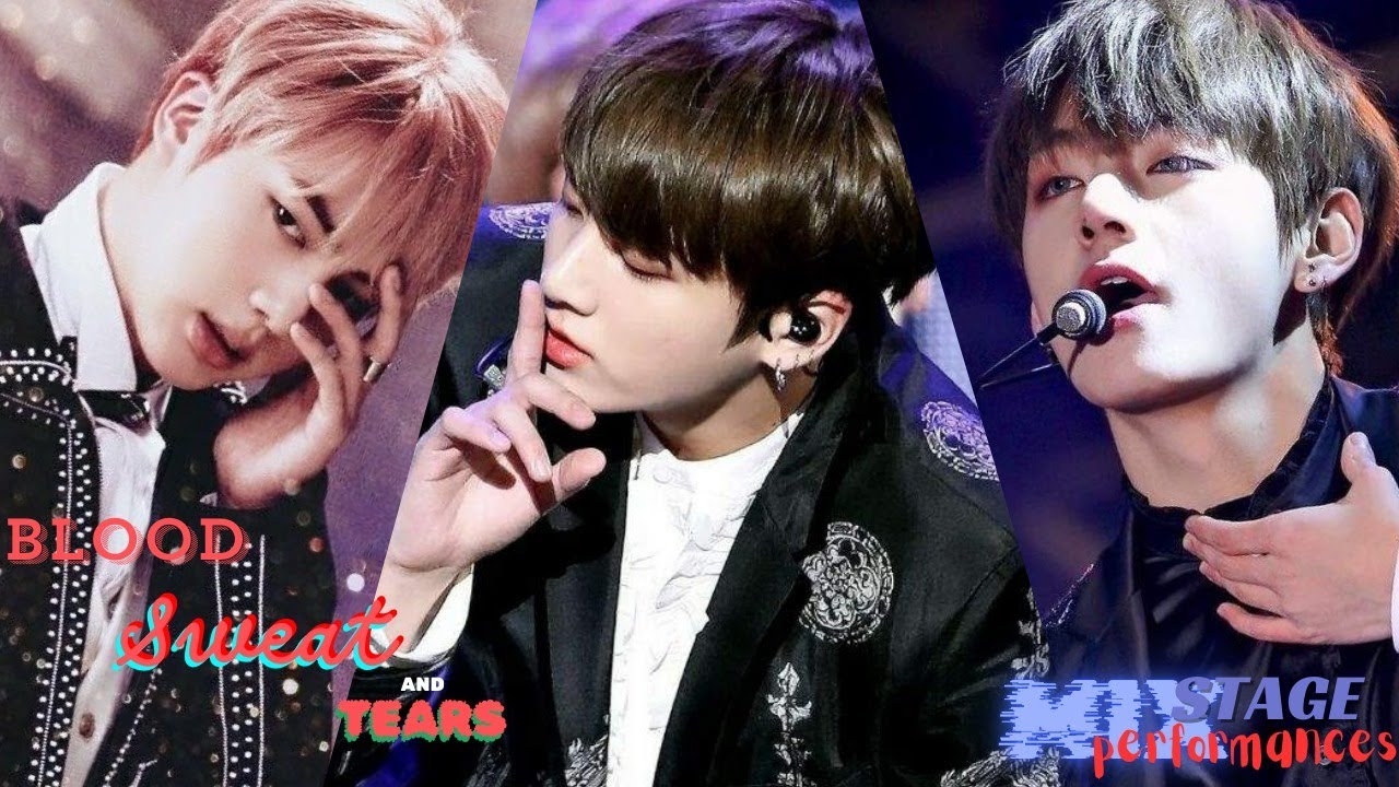 "Feel the Power : BTS's Iconic 'Blood Sweat & Tears' Stage Mix" - A ...
