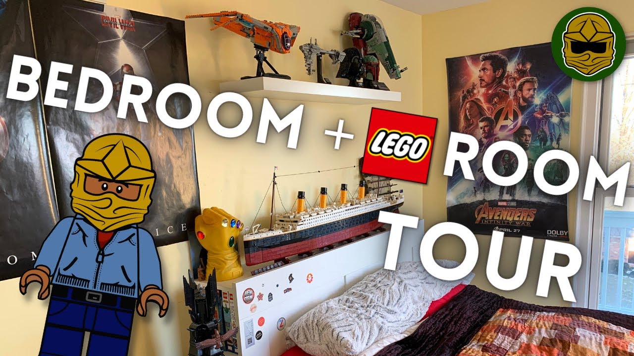 I'm Moving Out: Bedroom & LEGO Room Tour! - YouTube