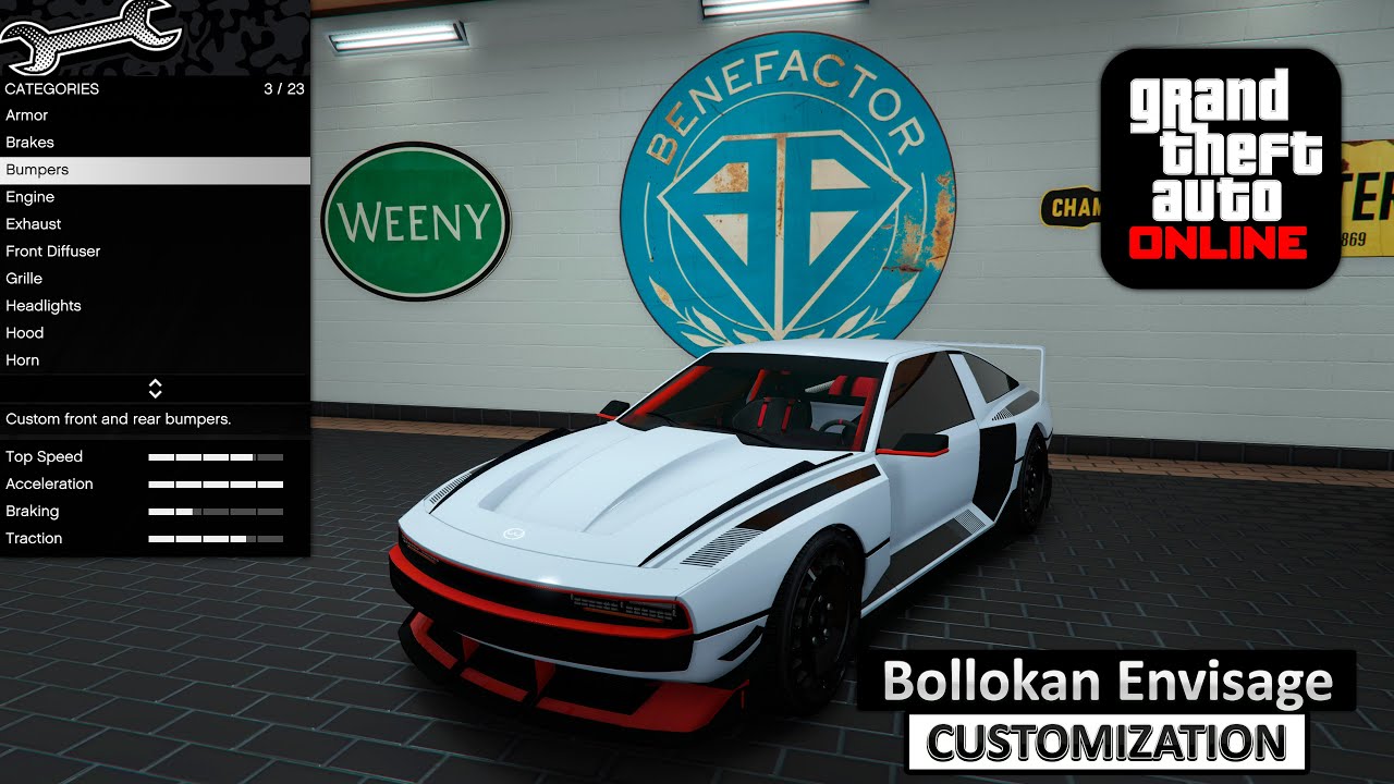 Bollokan Envisage - Customization and Review / GTA Online: Bottom ...
