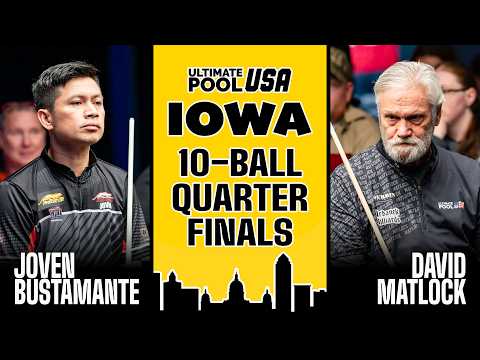 Joven Bustamante gegen David Matlock | Viertelfinale | 10-Ball-Showdown 2026