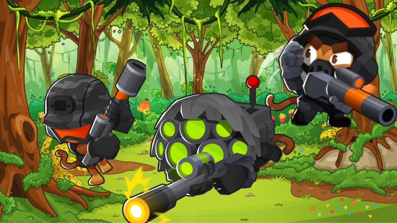 New Updated Sniper Full Auto Rifle and Elite Defender is OP? Bloons ...