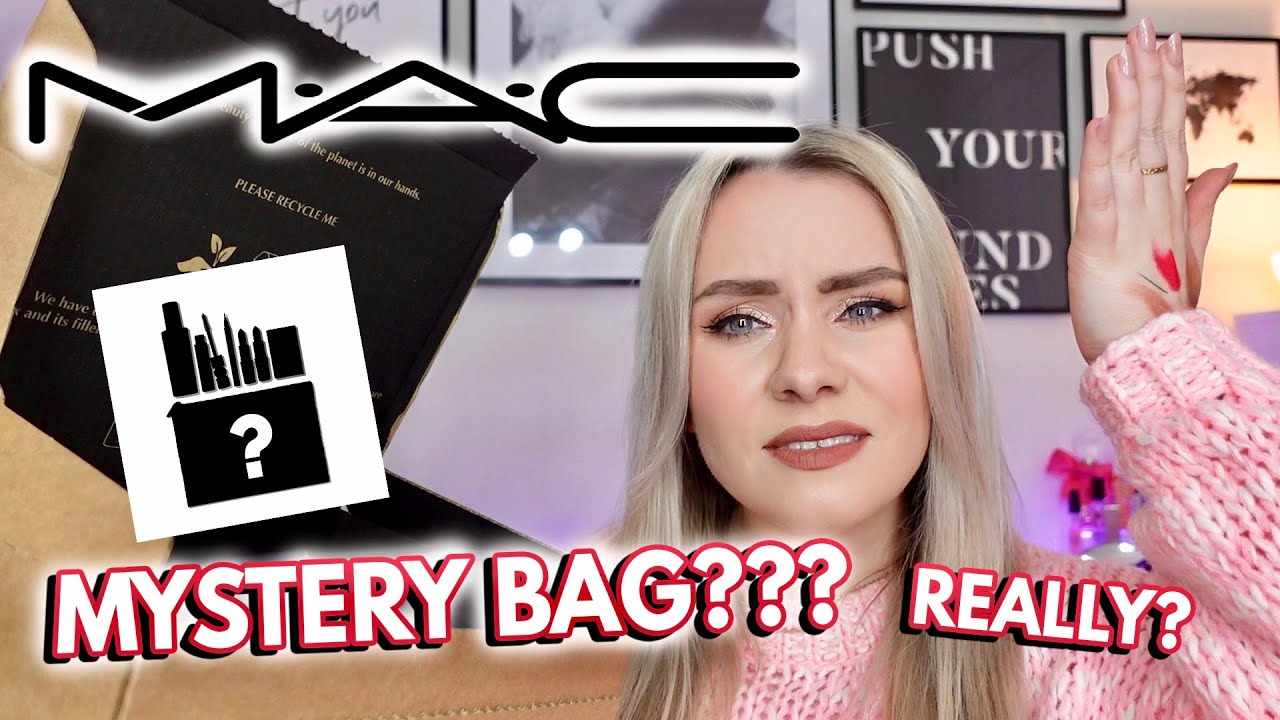 No they didn't... 🤔 Unboxing the MAC 'Mystery' Bag 2024 🙄 MISS BOUX ...