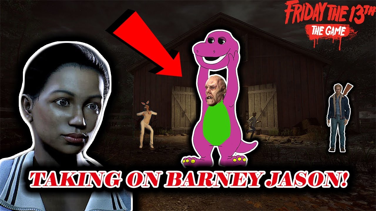 FACING OFF AGAINST BARNEY JASON! | FRIDAY THE 13TH THE GAME - YouTube