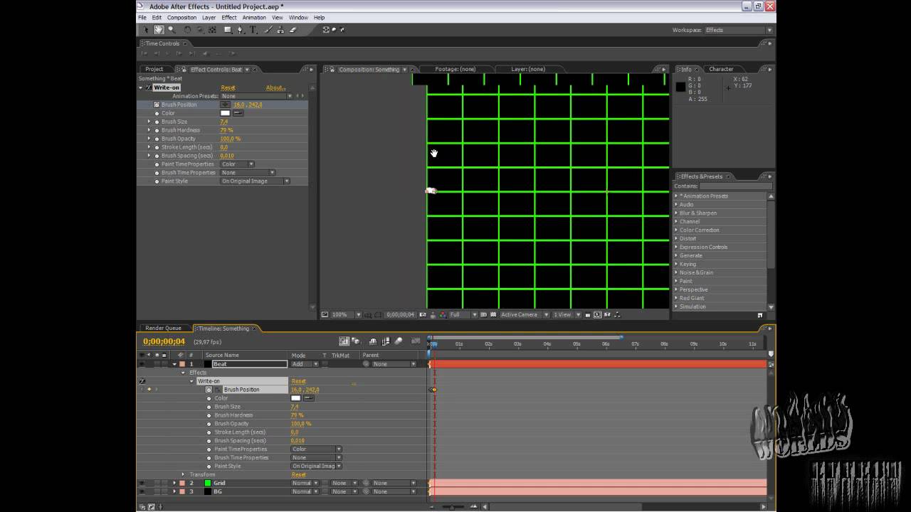 After Effects - Heart Beat Tutorial [2010] Part 1 - YouTube