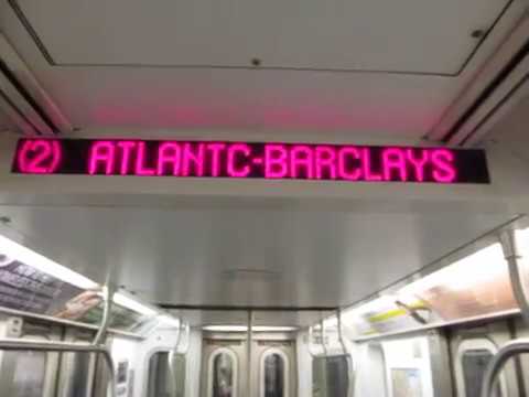 Shortened R142 Automated Announcements on the 2 train - YouTube