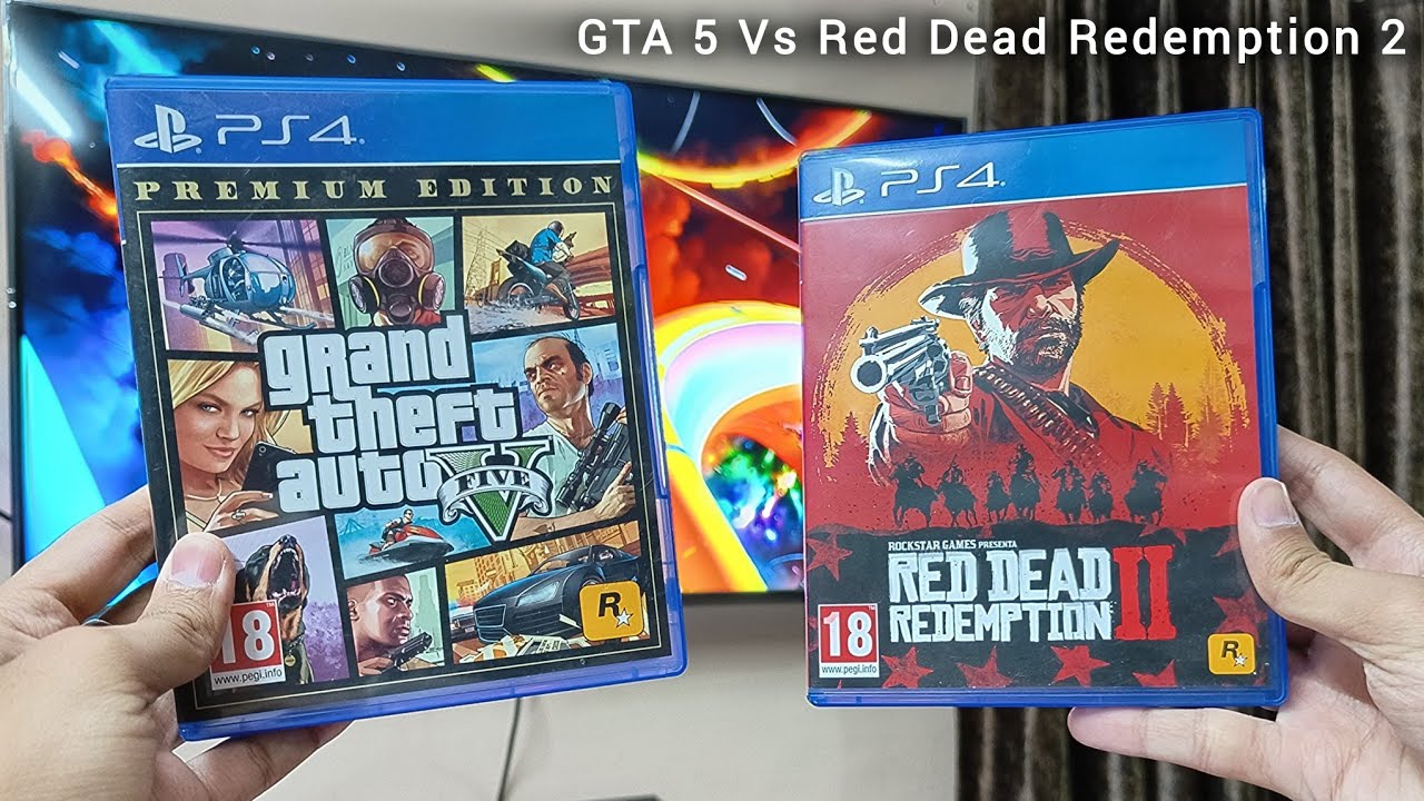 GTA 5 Vs Red Dead Redemption 2 Which one is better in 2024 ?? - YouTube