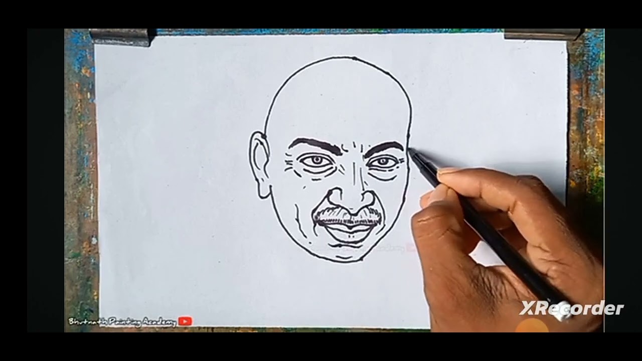 how to draw kamaraja #videos - YouTube