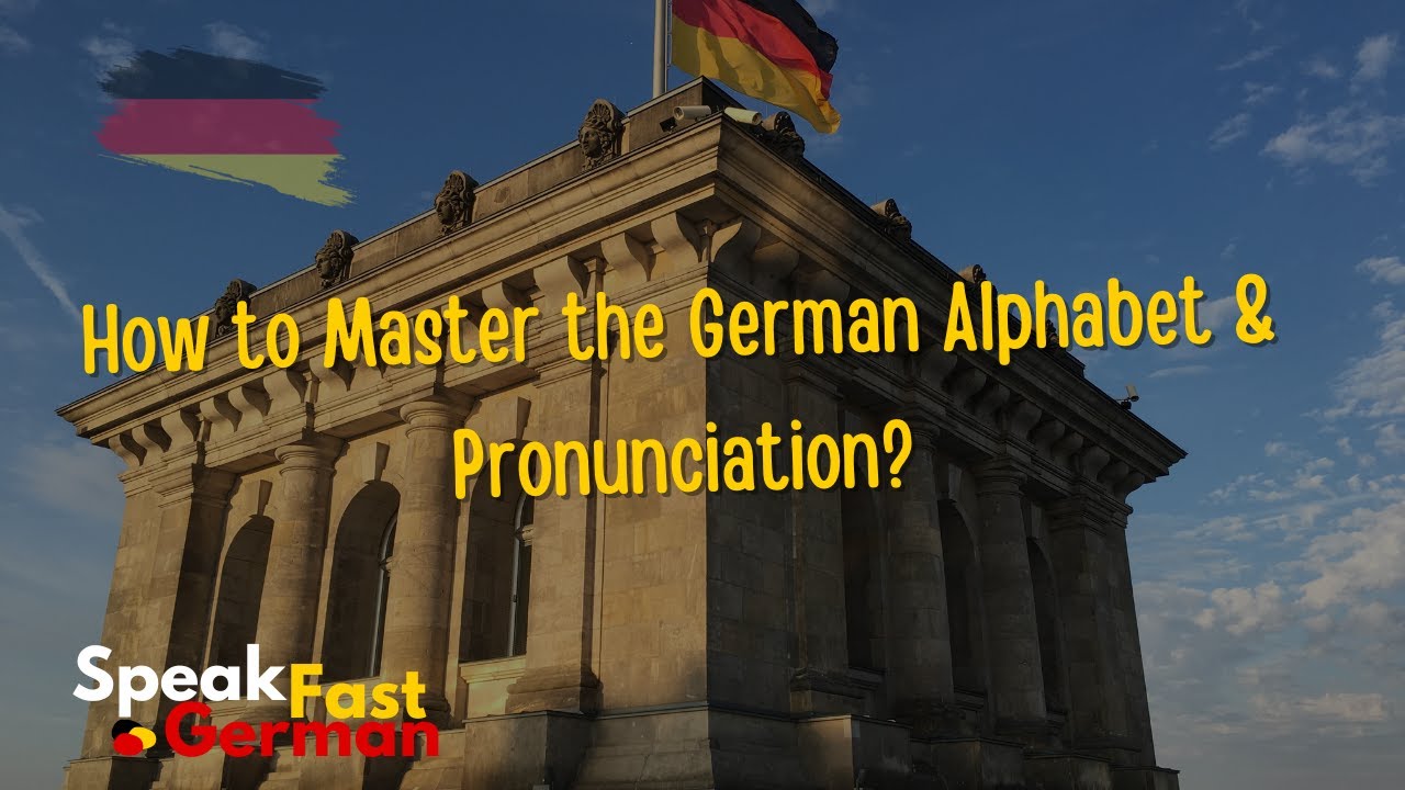 How to Master the German Alphabet & Pronunciation? 🇩🇪 #learngerman # ...