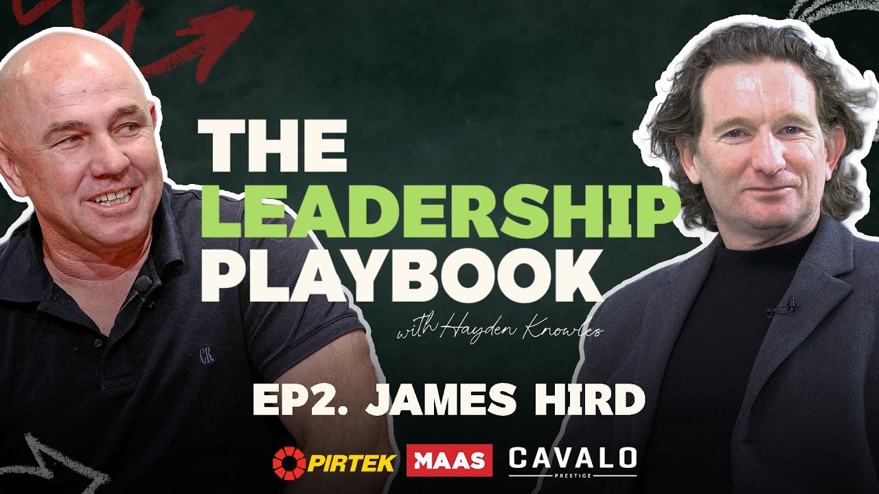 Leadership Playbook Series - James Hird | Premiership winning captain ...