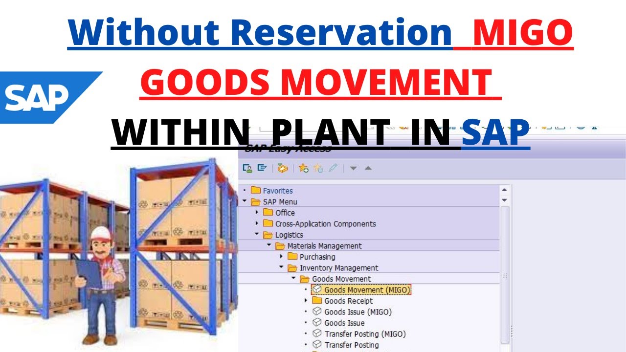 How to do INTRA Plant Goods Movement from One SLOC to another SLOC ...