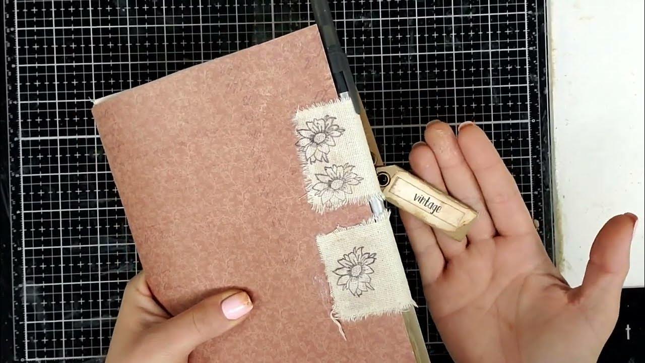 Junk Journal Tab Dangle Tutorial - Easy Junk Journal Tutorial - YouTube