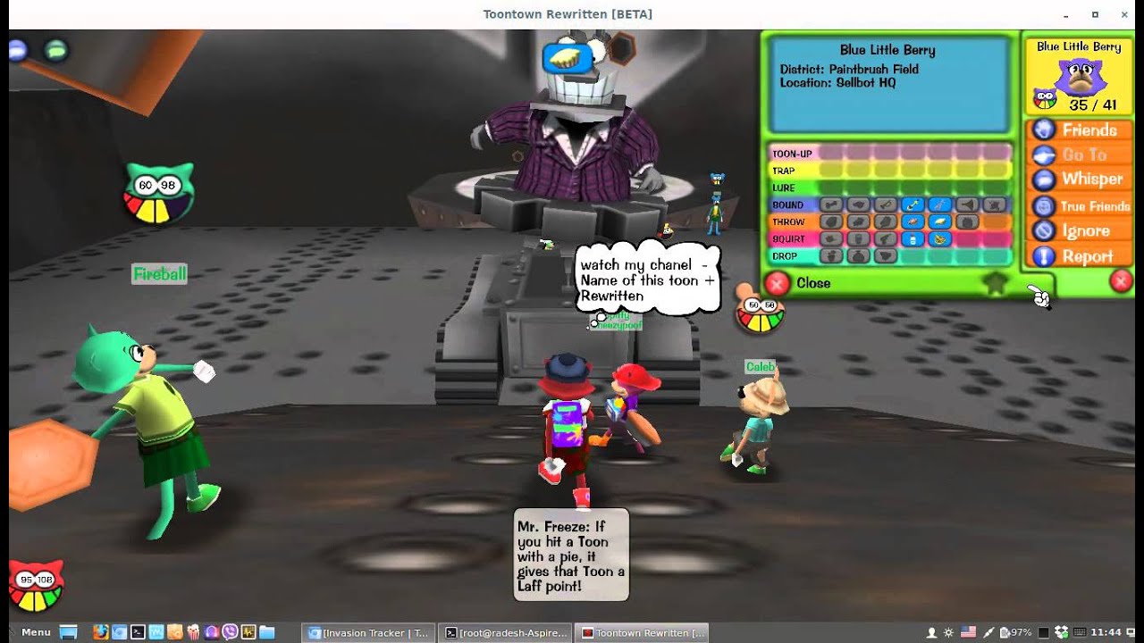 Toontown Rewritten - VP and a LAFF BOOST! - YouTube