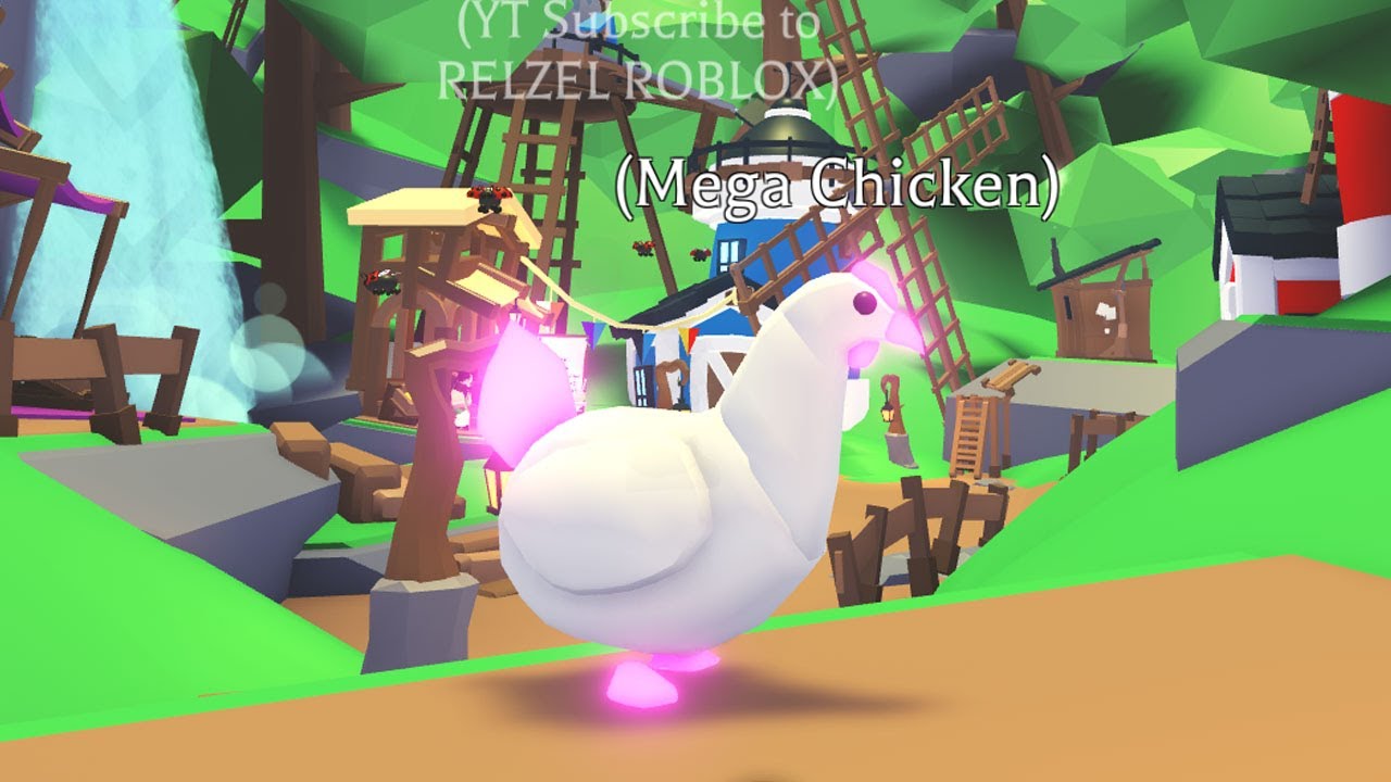 MEGA CHICKEN (Common) - Fly Ride and Tricks Adopt Me - YouTube