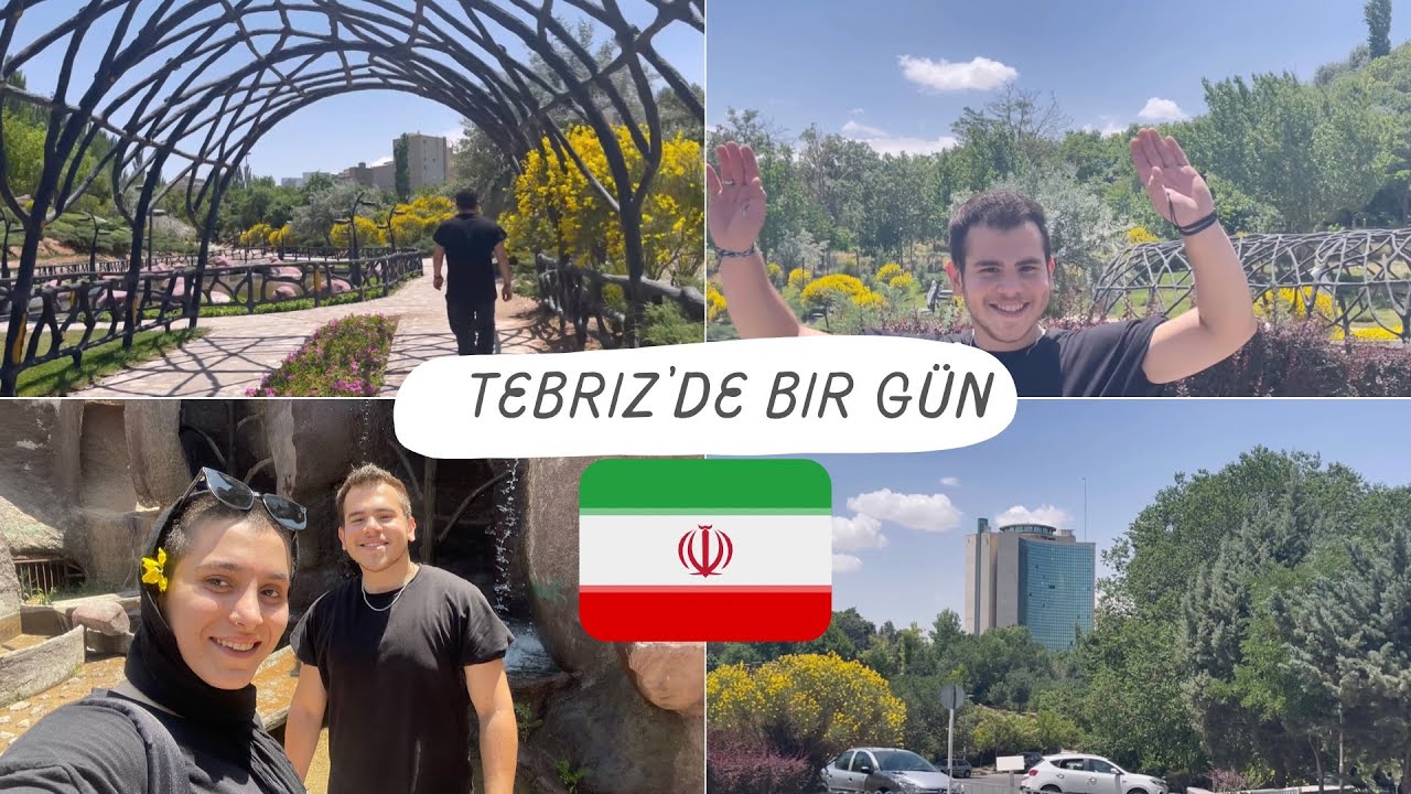 #iran #tebriz Otizm parkına gittik ve dillerin özelliklerini konuştuk ...