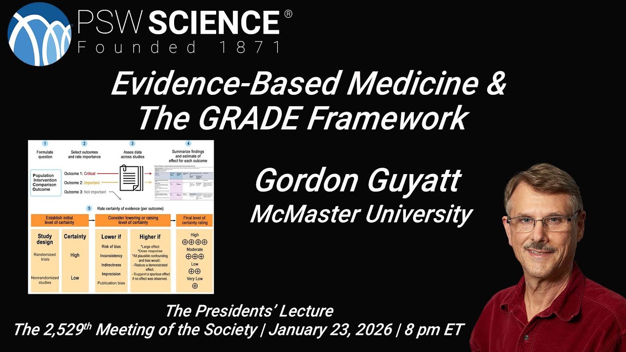 PSW 2529 Evidence Based Medicine | Gordon Guyatt - YouTube