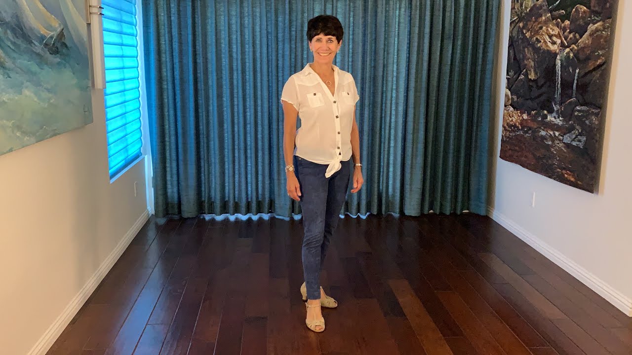 Hawaiian Pearl line dance demonstration and tutorial by Stephie - YouTube