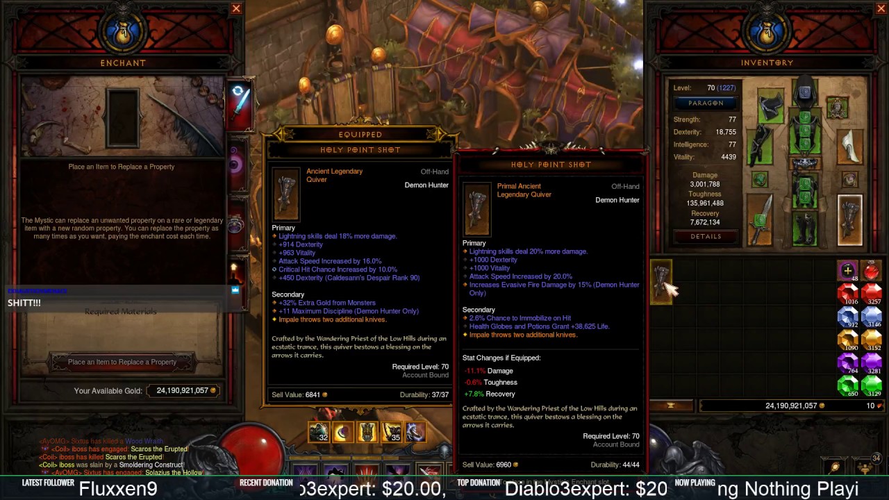 Crafted Primal Holy Point Shot! - YouTube