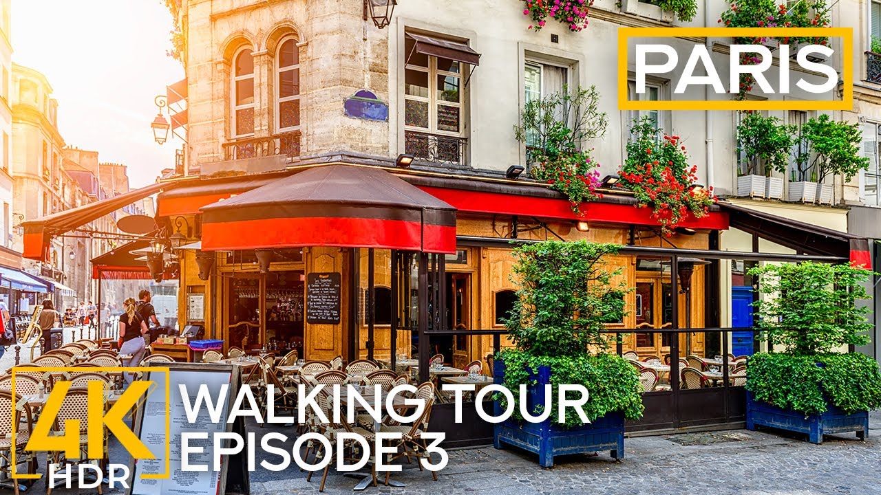 Best Shots of Paris – 4K HDR Walking Tour through Europe’s Iconic City ...