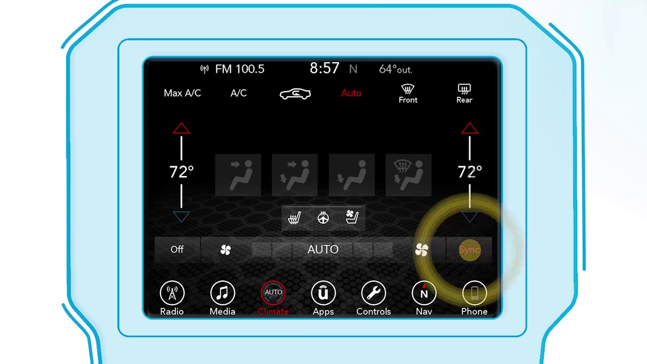 Automatic Climate Controls-Using automatic temperature control on 2017 ...