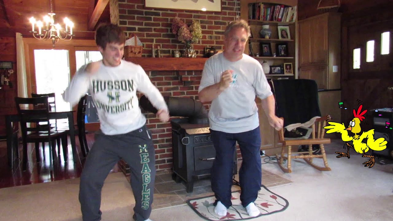 The Mack Chicken Dance with Mr. Lendrum and Harrison - YouTube