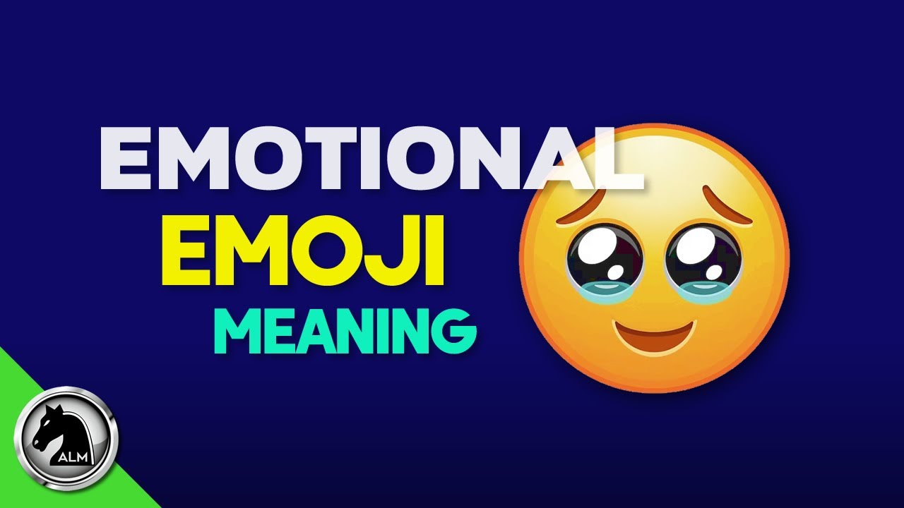 Emotional Emoji Meaning (Holding Back Tears) - YouTube