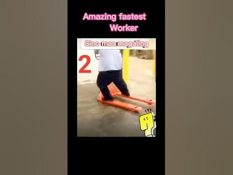 WATCH AMAZING FAST WORKER - YouTube