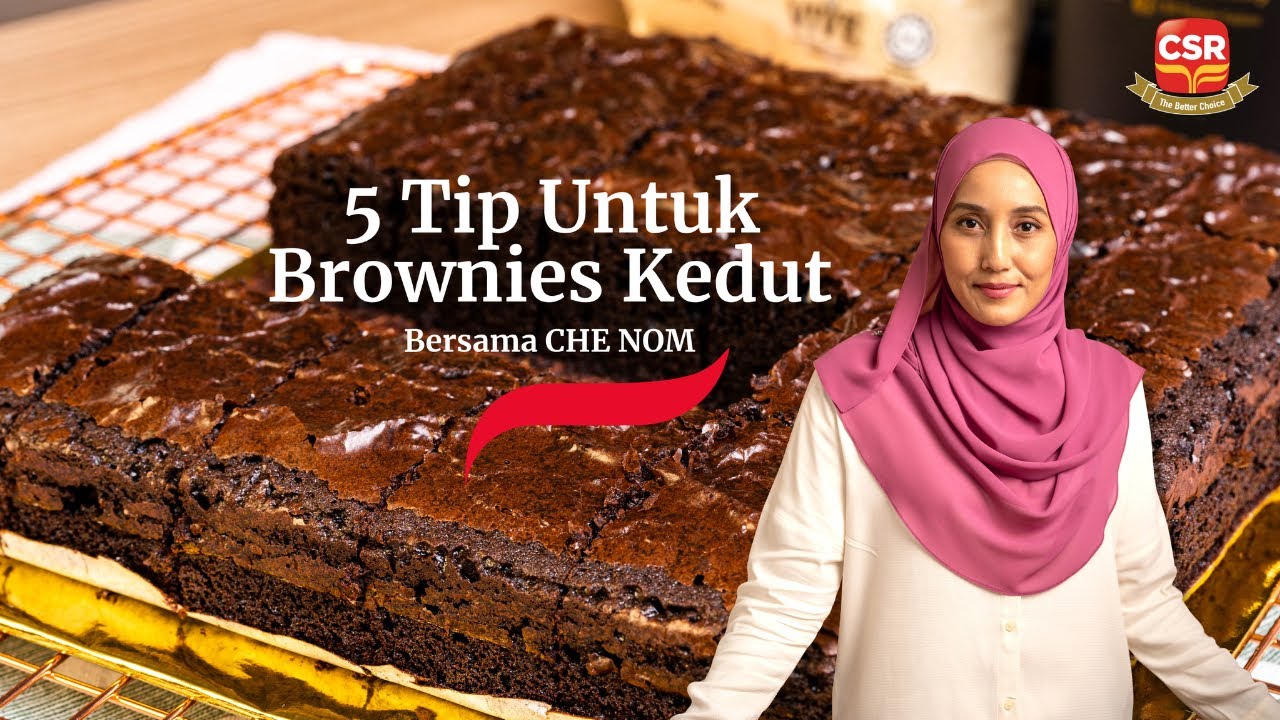 5 Tip Untuk Brownies Kedut Dari Che Nom - YouTube
