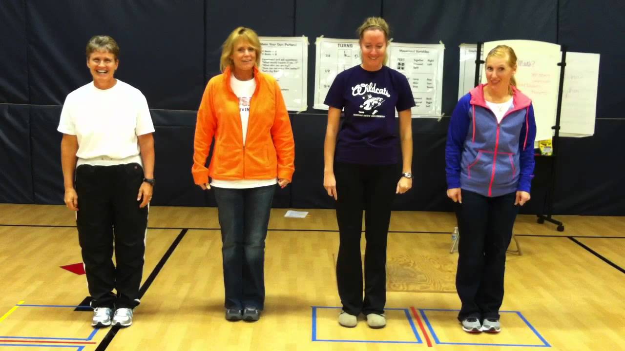 Math in Your Feet Teachers' Workshop - YouTube