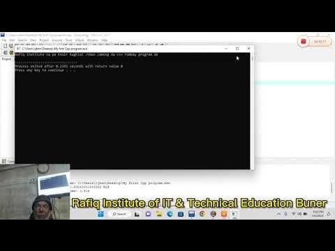 Lecture 01 CPP for beginners in Pashto - YouTube