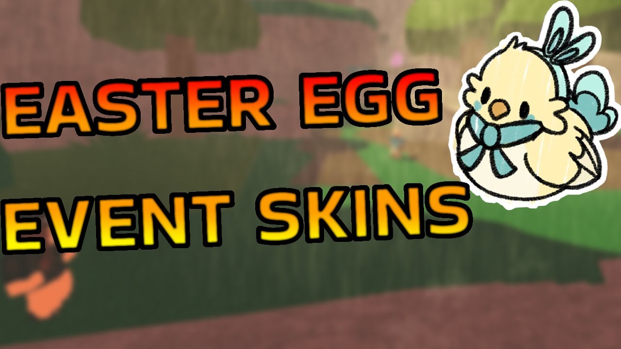 Easter Egg Event Skins And Details in Roblox Doodle World - YouTube