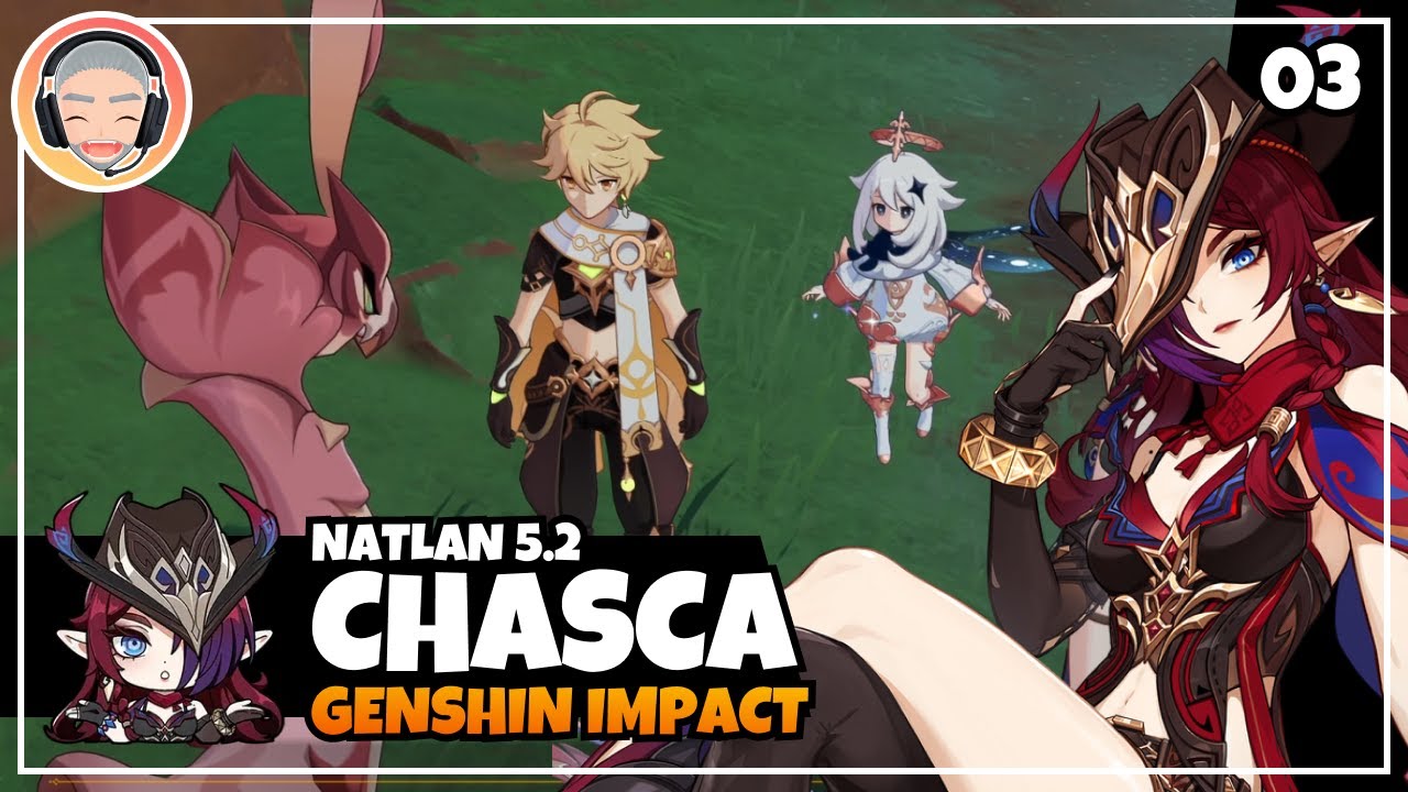 MISSÃO DA CHASCA #03 | NATLAN 5.2 - GENSHIN IMPACT | gameplay pt-br # ...