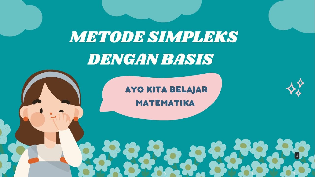 Metode Simpleks Dengan basis Cj -Zj - YouTube