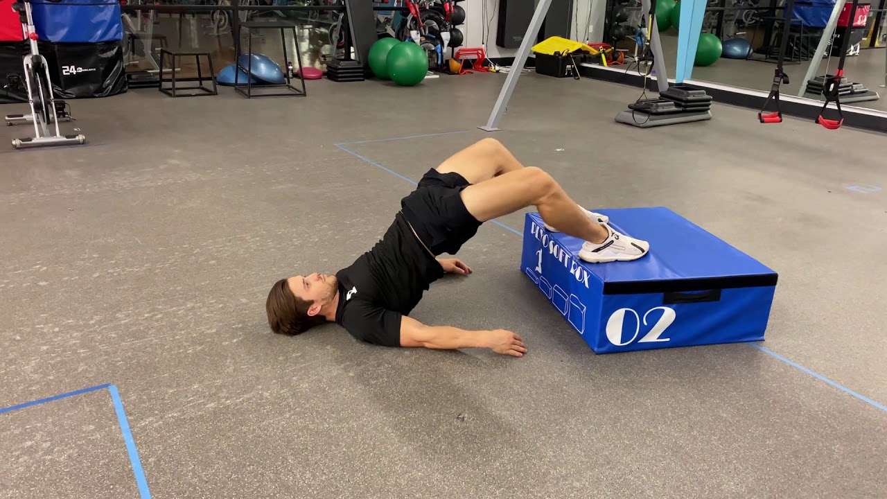 Decline Glute Bridge - YouTube