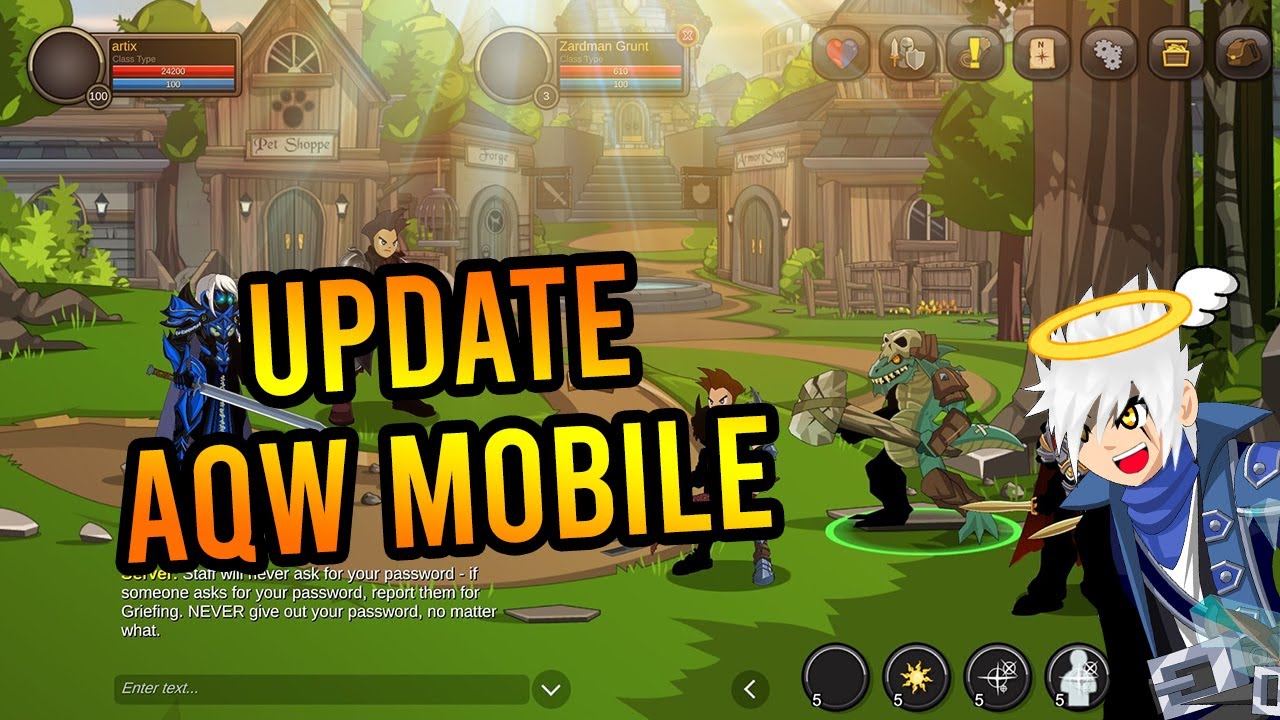 =AQW Indonesia= PEMBAHASAN MENGENAI UPDATE TERBARU AQW MOBILE - YouTube