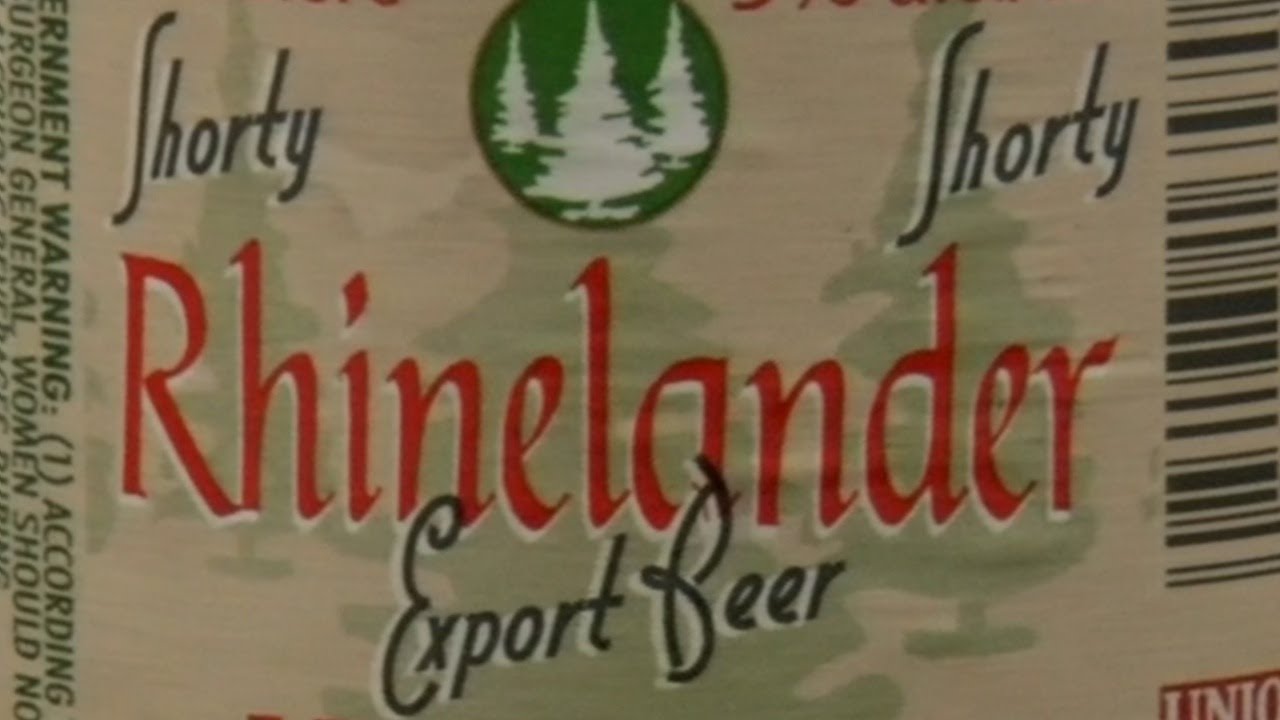 Shorty Rhinelander Export beer (2012) _ My Video Museum - YouTube
