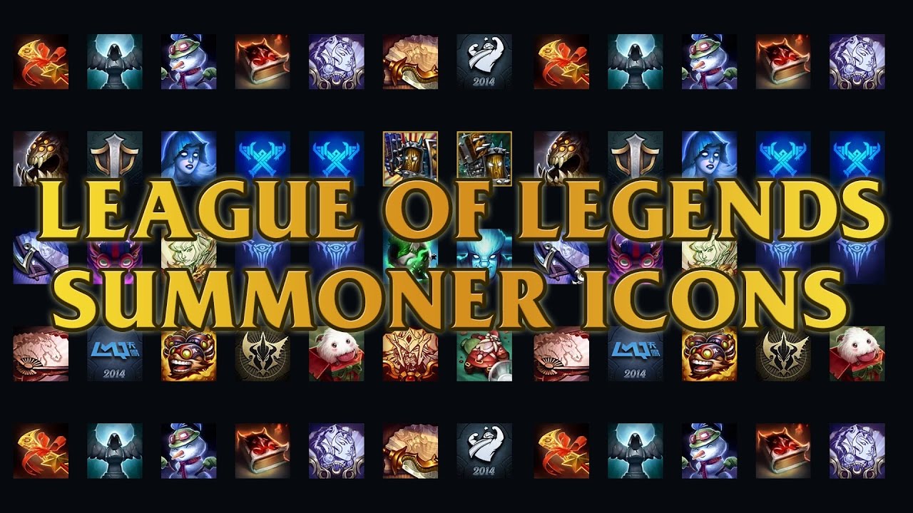 LoL Summoner Icons, Including EXTREMLY RARE (Challenger Tier) - YouTube