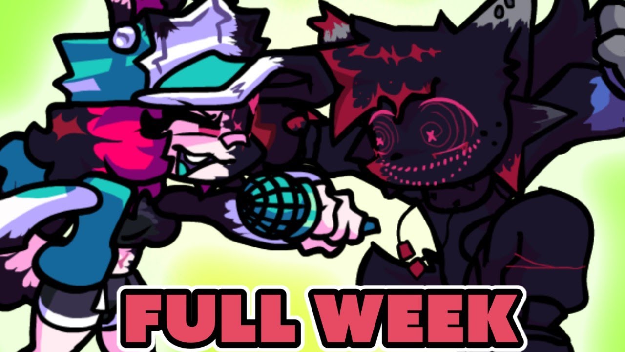 FRIDAY NIGHT FUNKIN' mod EVIL KAPI vs CORRUPT Skarlet FULL WEEK! - YouTube