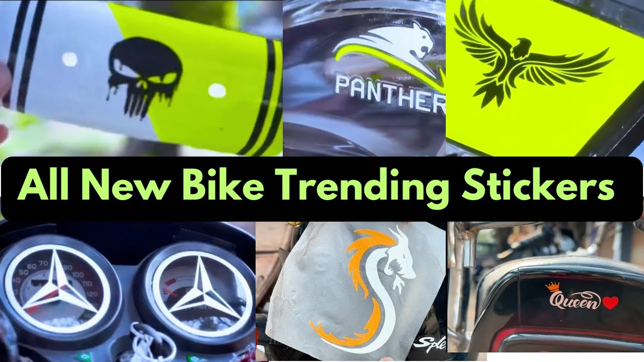All New Trending Bike Stickers ️ ️ Hero Splendor Modified || Radium ...