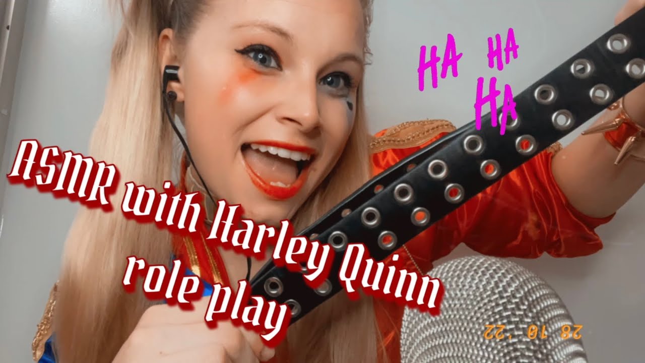 ASMR with Harley Quinn (trying ASMR for the first time) - YouTube