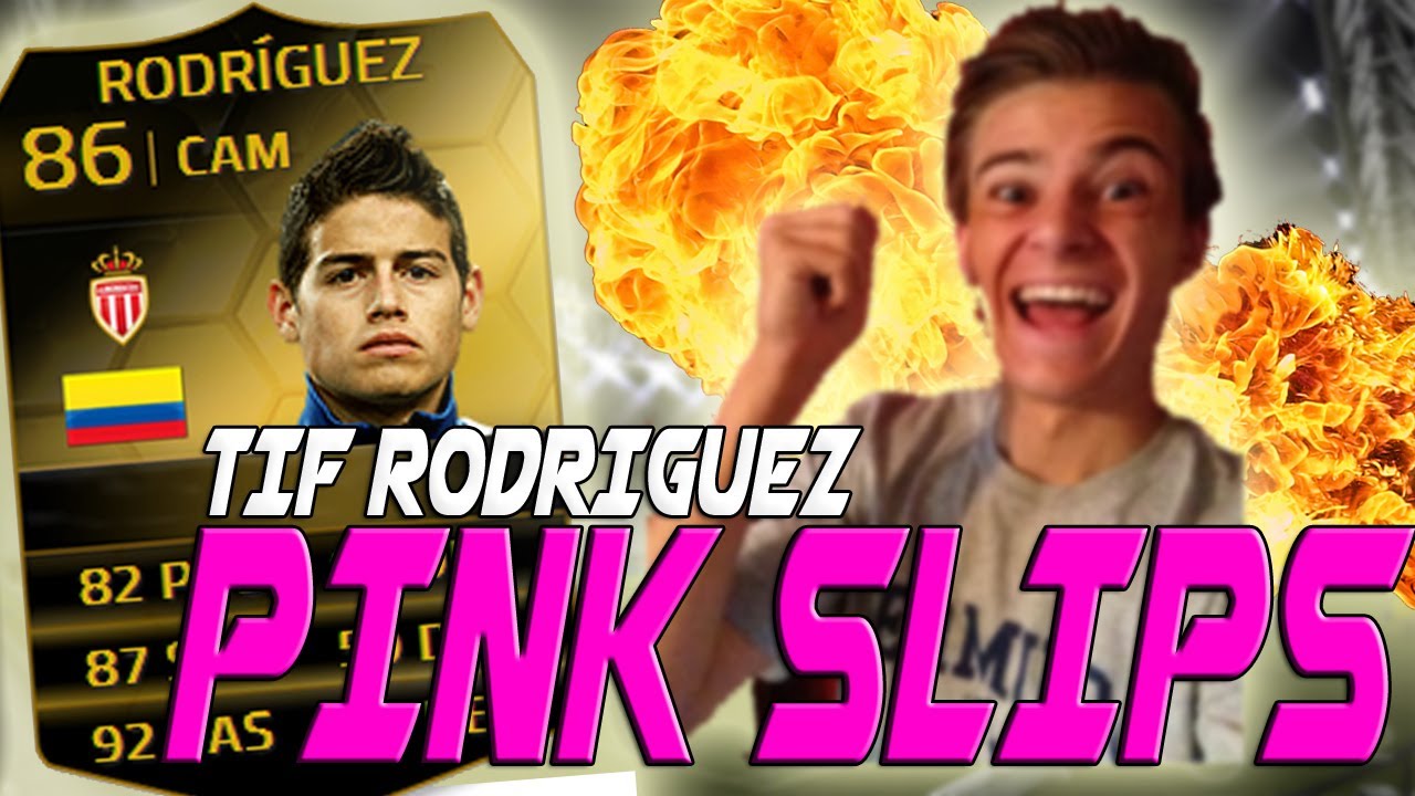 FIFA 14 | CRAZY TIF RODRIGUEZ PINK SLIPS!!! - YouTube