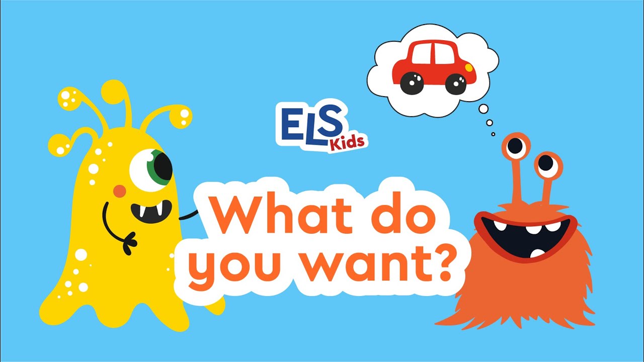 What do you want?//I want a ...//Cartoons for young learners - YouTube