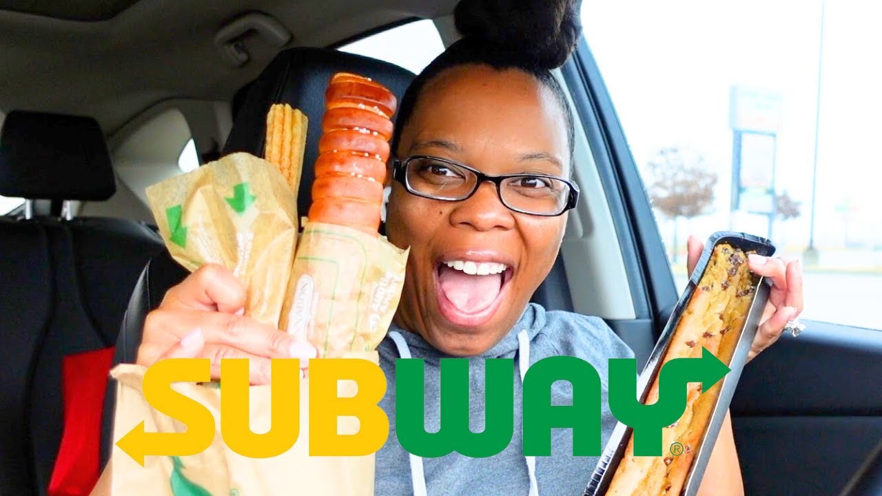 SUBWAY FOOTLONG SIDEKICKS | MUKBANG - YouTube