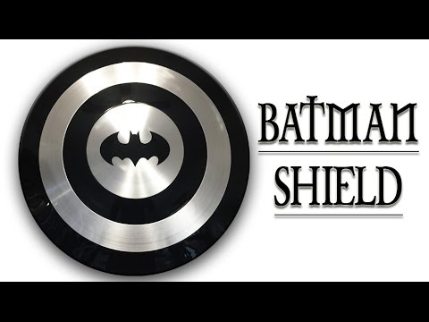 BATMAN SHIELD! Captain America Style! - YouTube