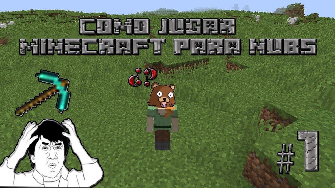 MINECRAFT |TUTORIAL BÁSICO DE COMO JUGAR A MINECRAFT||RANDOM| - YouTube